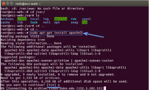 Tutorial : การติดตั้ง Apache Web server | Engineering Computer Center (ECC)