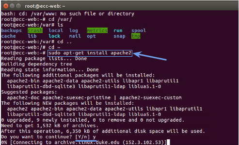 Tutorial : การติดตั้ง Apache Web server | Engineering Computer Center (ECC)