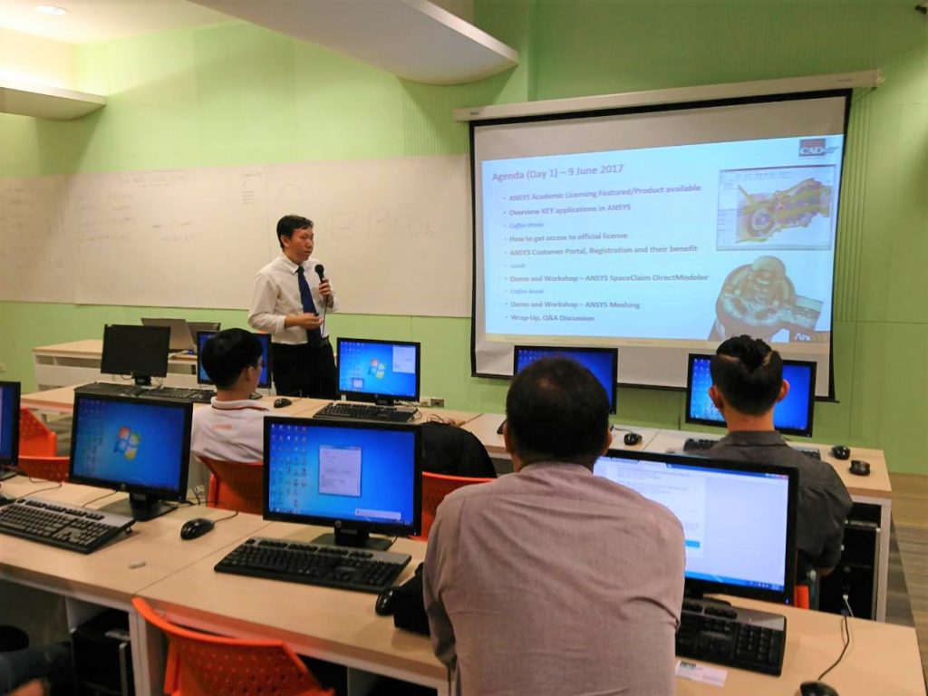 อบรมการใช้งาน ANSYS Software ครั้งที่ 1 | Engineering Computer Center (ECC)